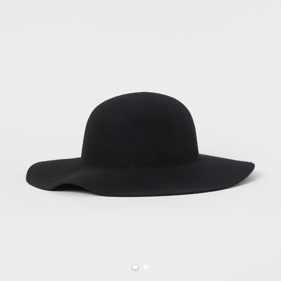 H&M | Accessories | Pure Felt Wool Wide Brim Hat | Poshmark